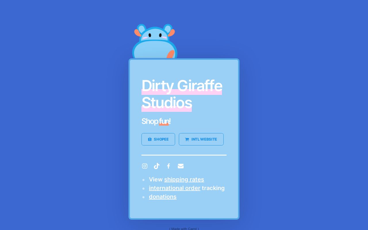 Dirty Giraffe Studios